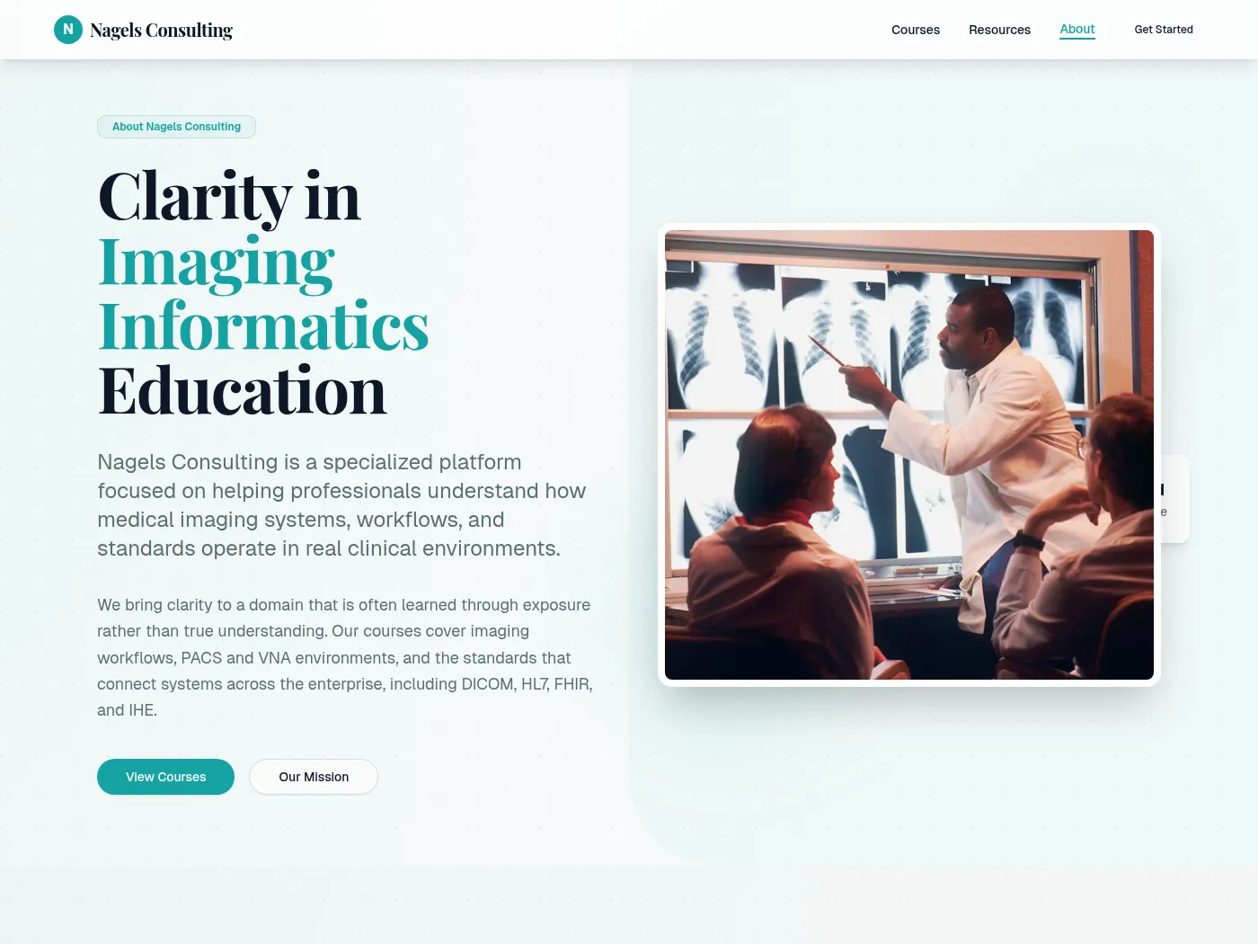 Nagels Consulting About Page
