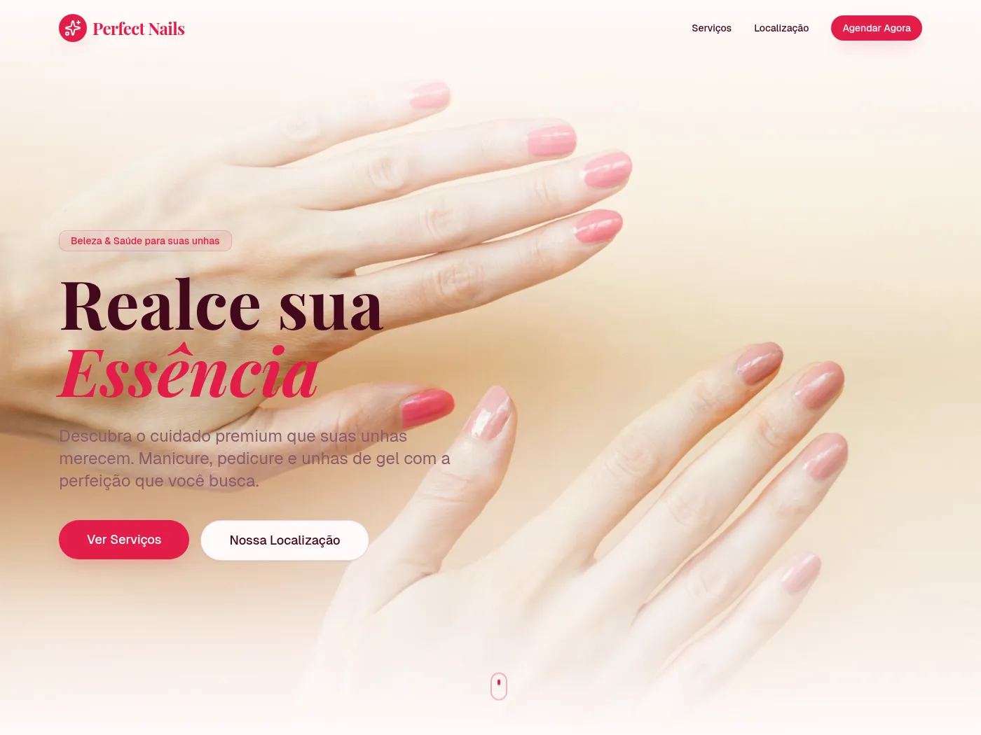 Perfect Nails Promo Site