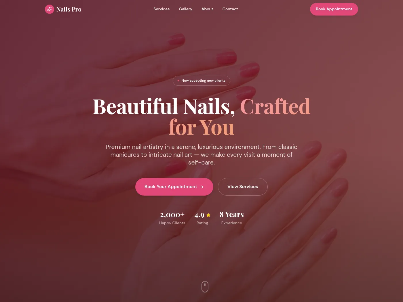 Nails Pro Booking