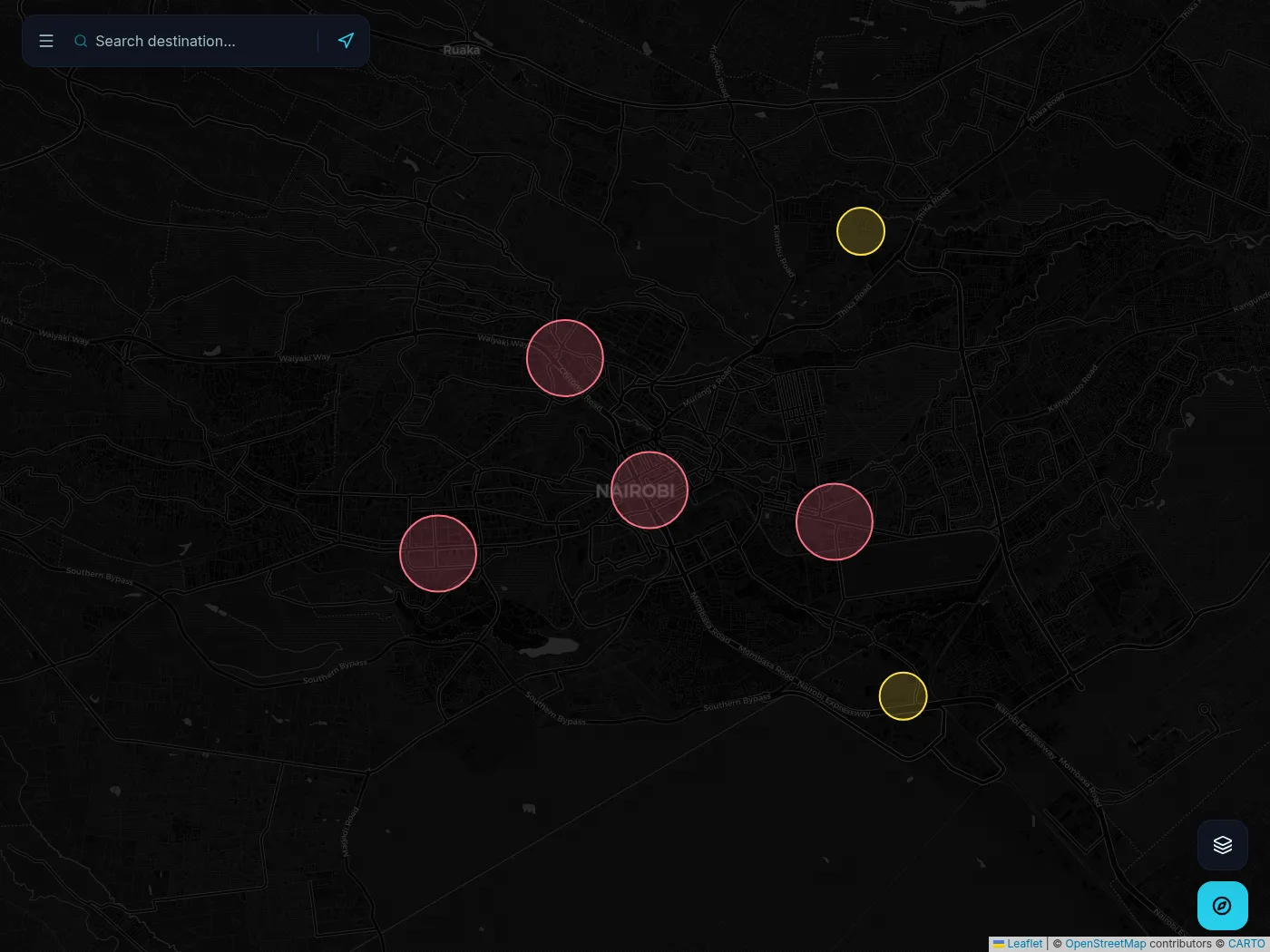 Nairobi Traffic Navigator