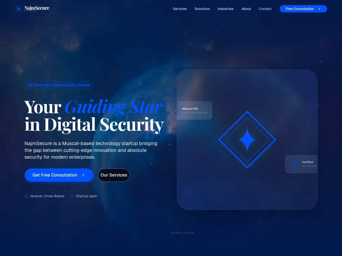 NajmSecure Tech Site
