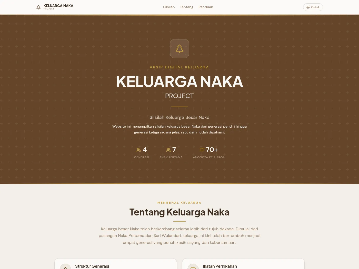 NAKA Family Tree Archive