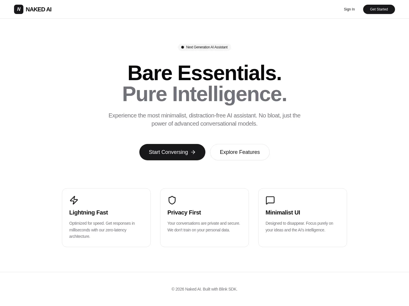 Naked AI Clone