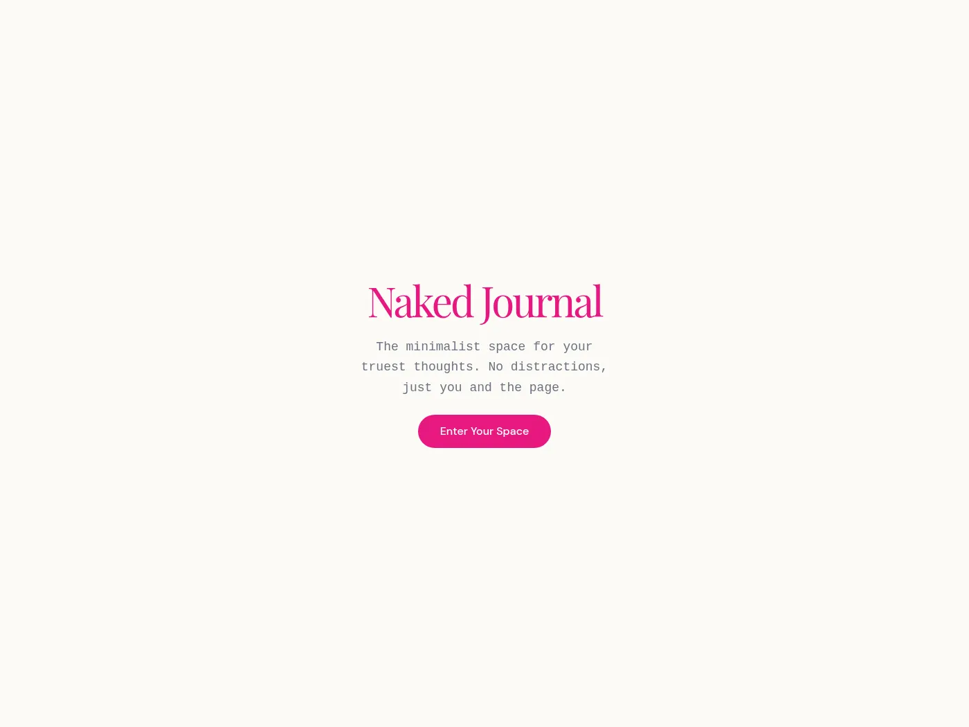 Naked Journal
