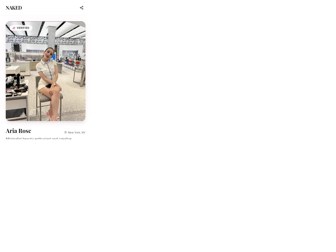 Naked Landing Page
