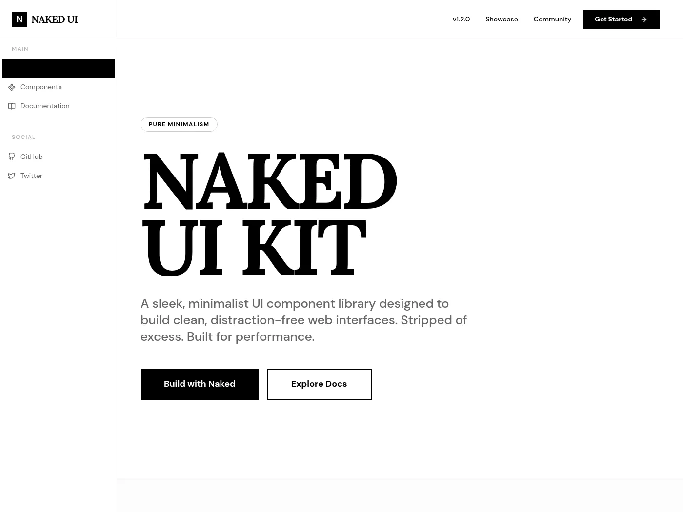 Naked UI Kit