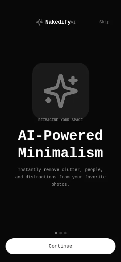 Nakedify AI Unclutter