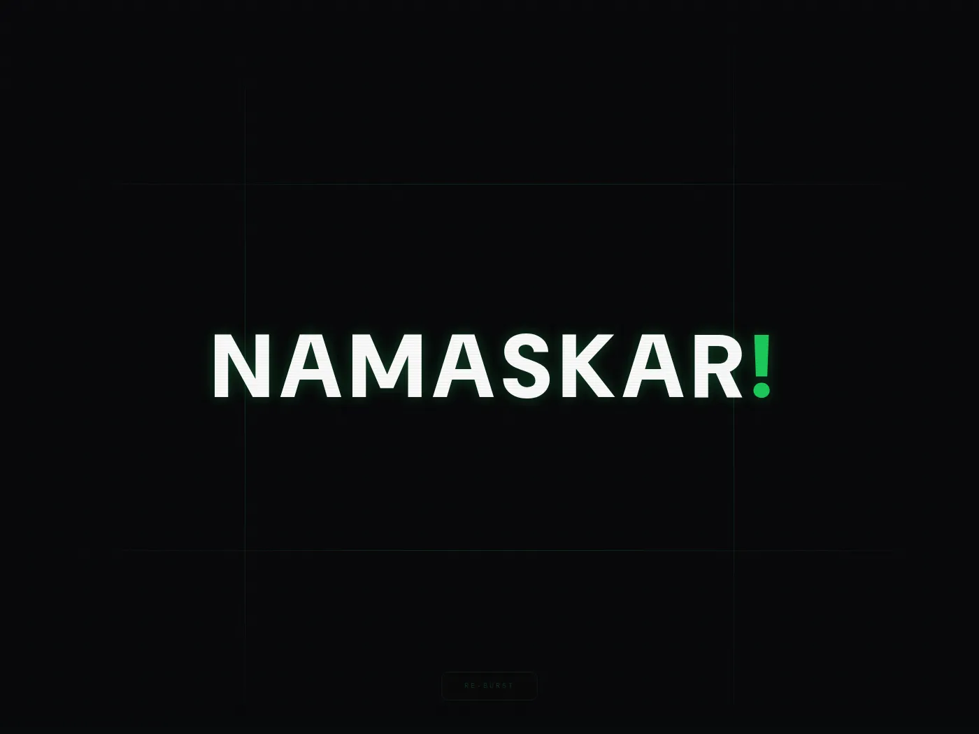 Namaskar Burst Effect