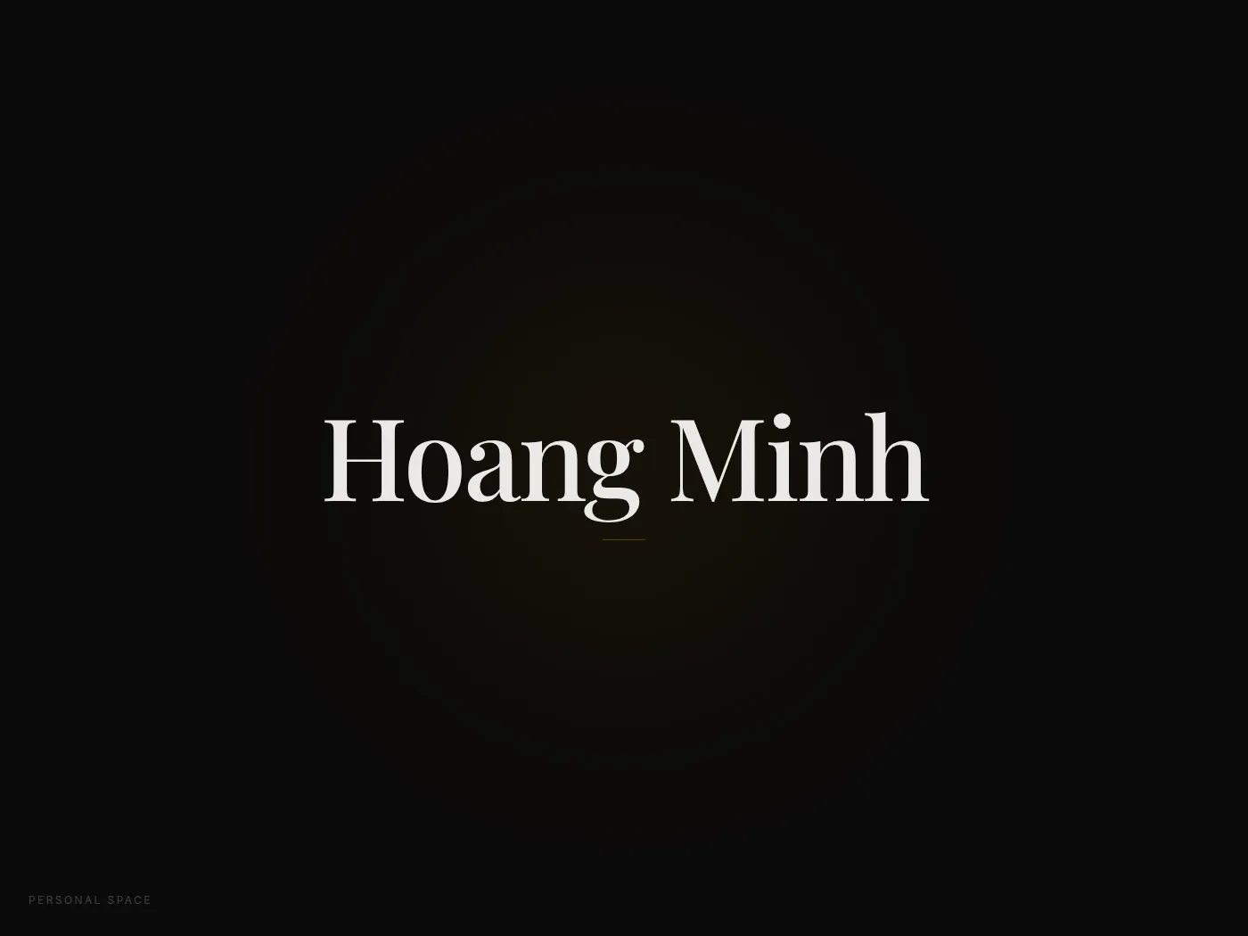 Personal Name Banner