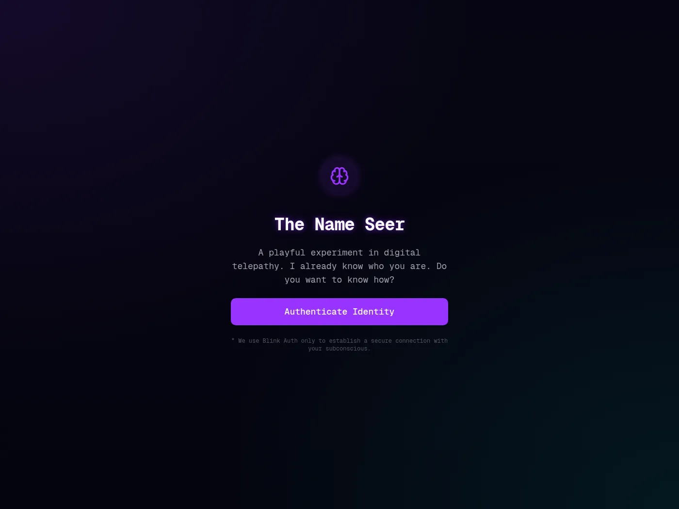 Name Guess App