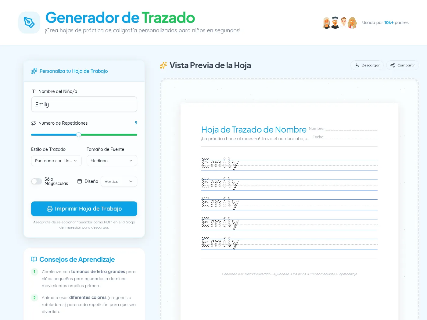 Name Tracing Generator