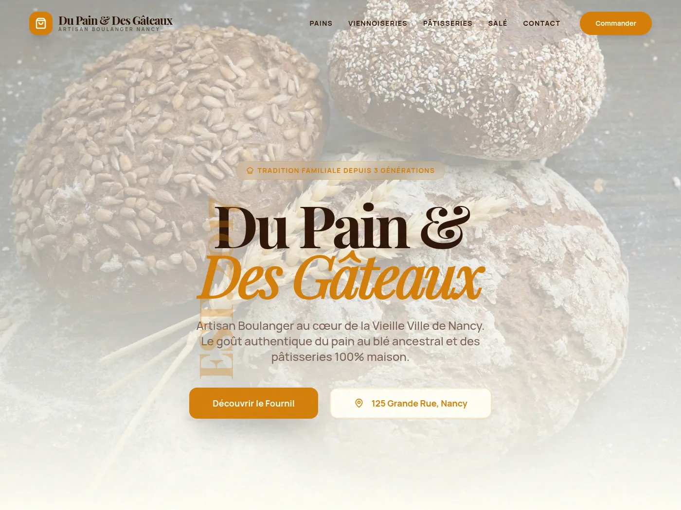 Nancy Bakery Site