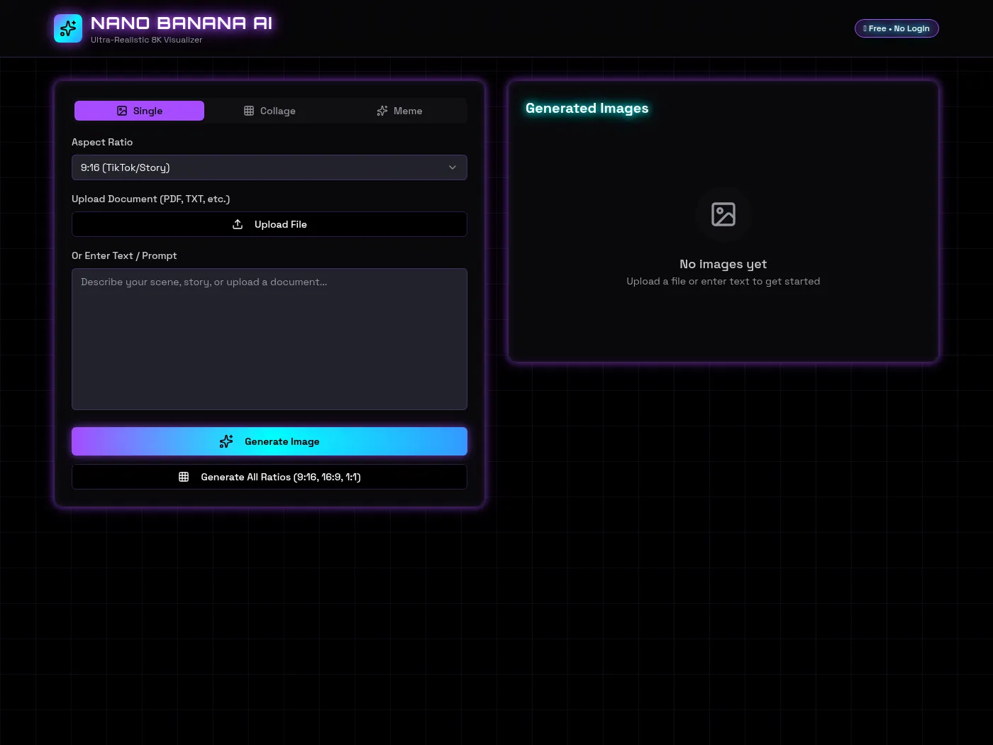 Nano Banana AI Visualizer