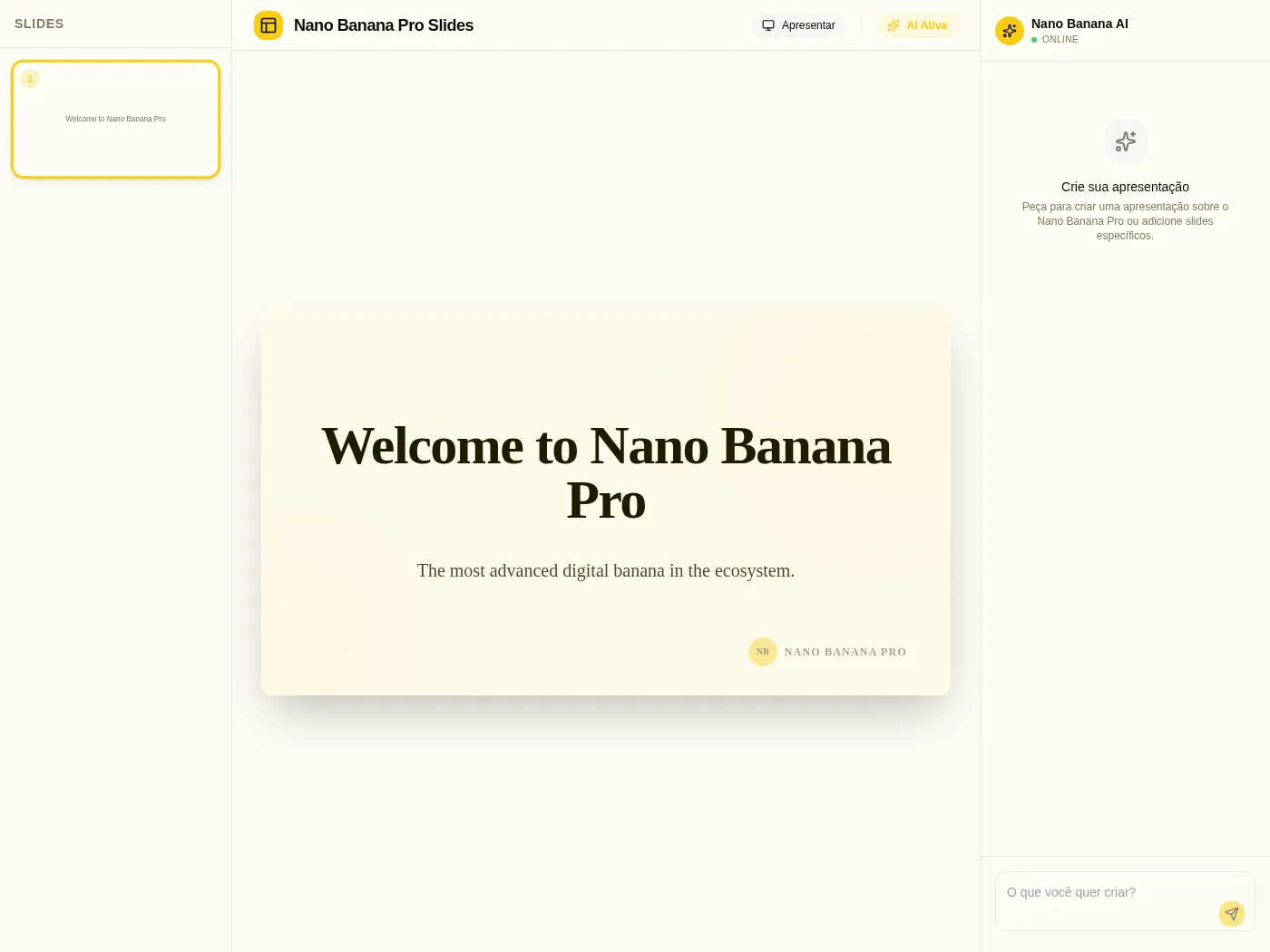 Nano Banana Pro Slides