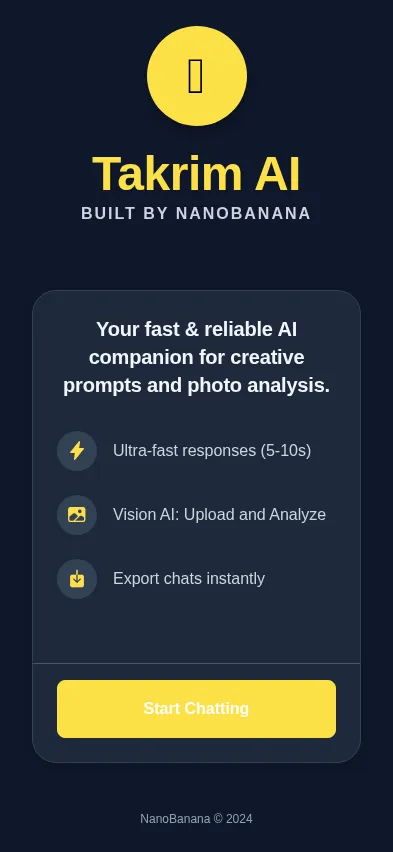 NanoBanana AI Dashboard