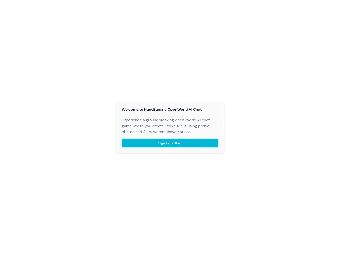 NanoBanana OpenWorld AI Chat