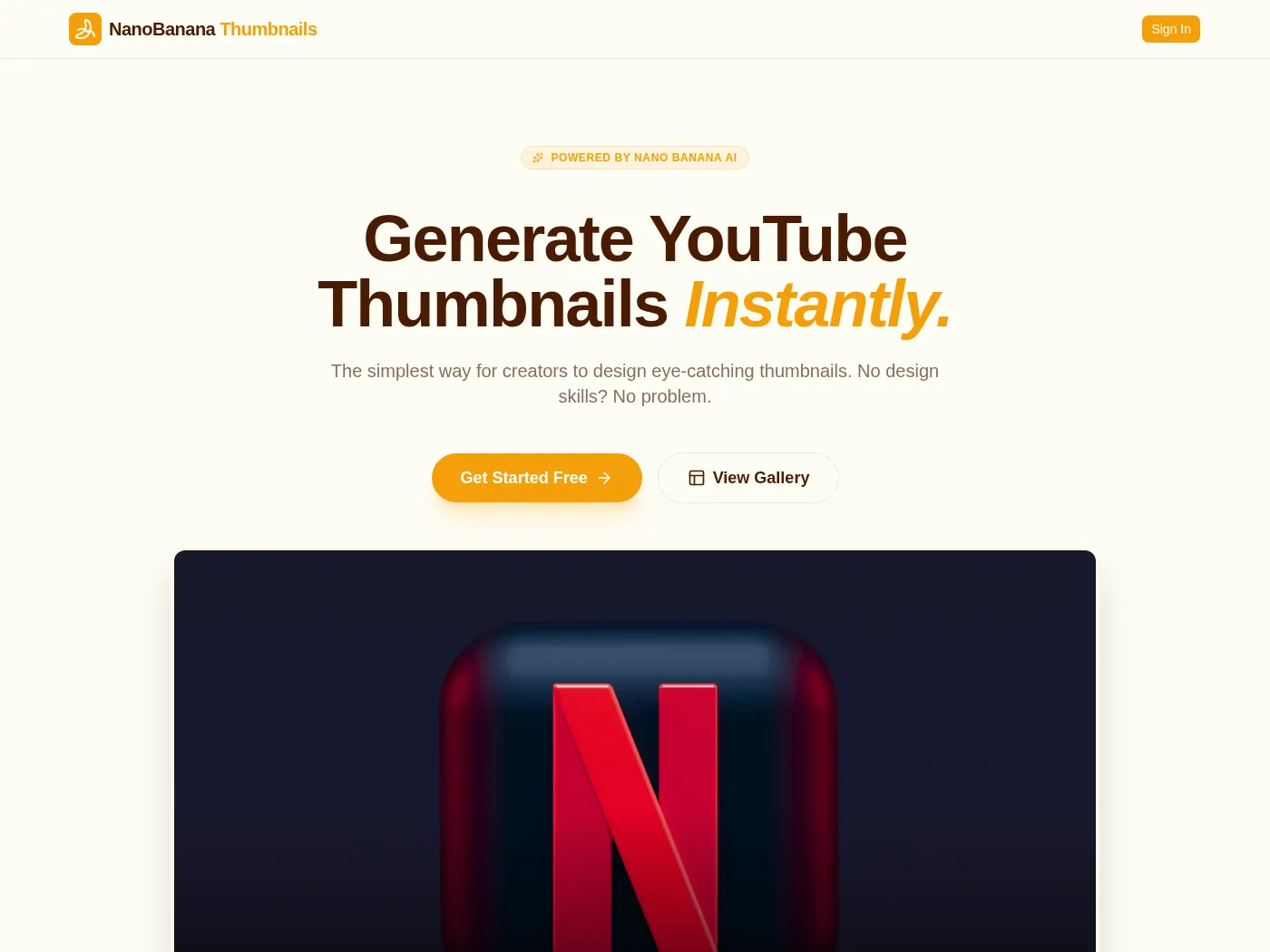 NanoBanana Thumbnail Maker