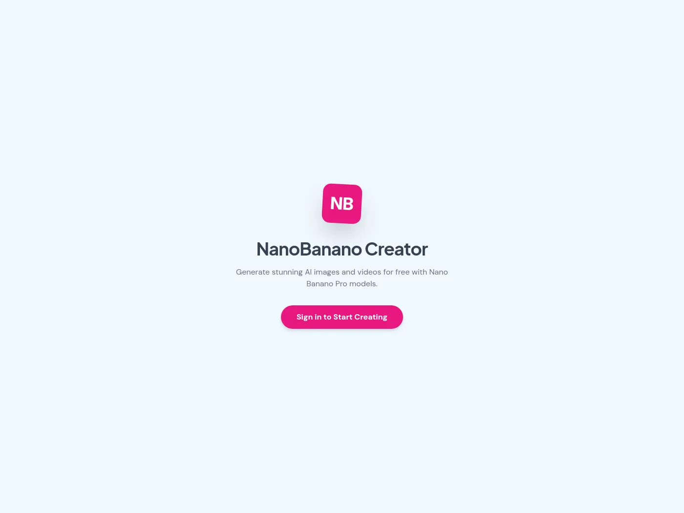 NanoBanano Creator
