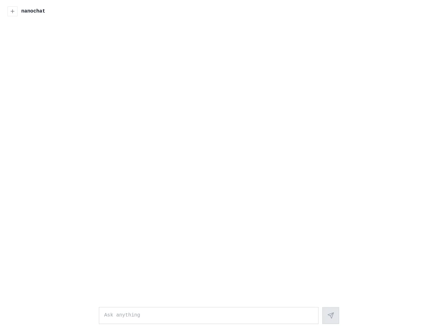 NanoChat Clone