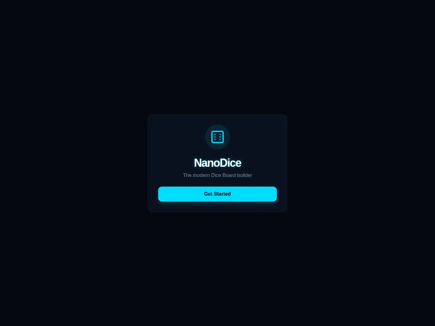 NanoDice Board Builder