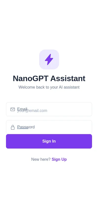 NanoGPT Assistant