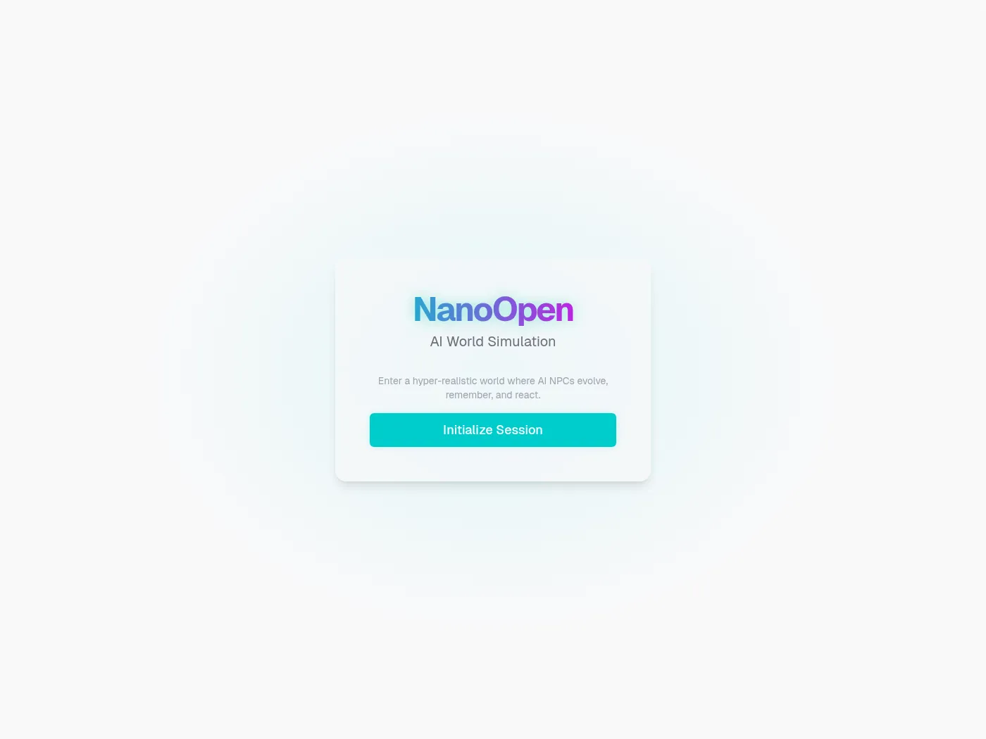 NanoOpen AI World