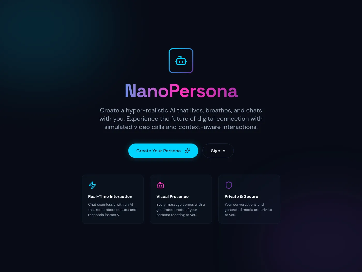 NanoPersona Live Chat