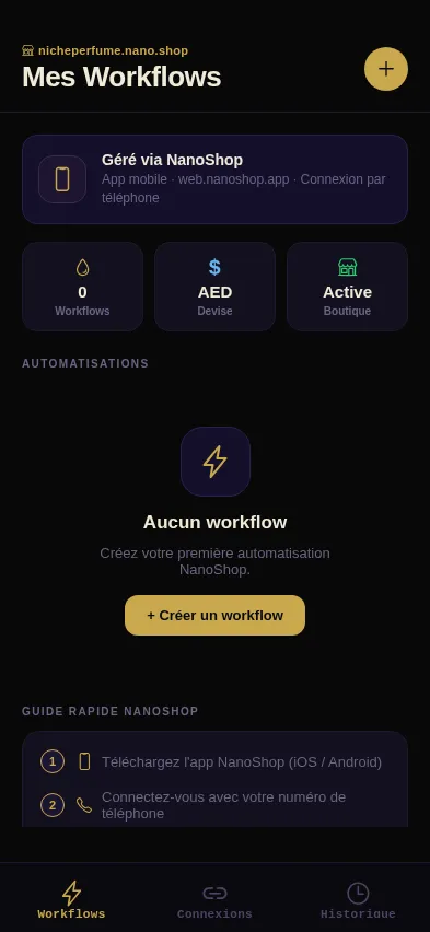 NanoShop Workflow Automator