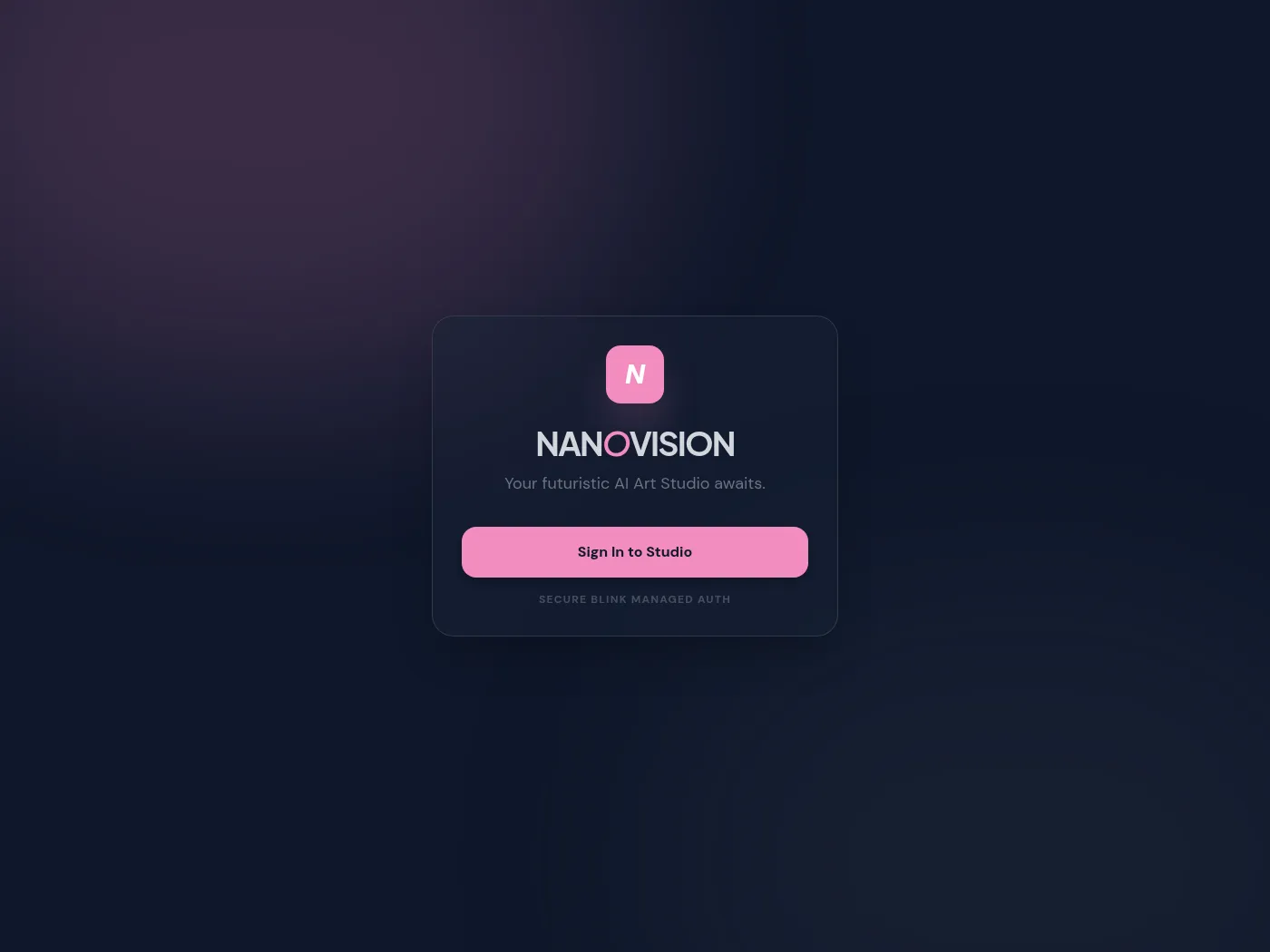 NanoVision AI Studio
