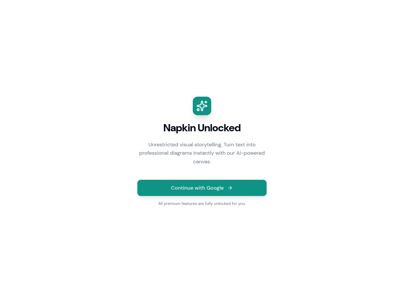 NapkinAI Unlocked Clone