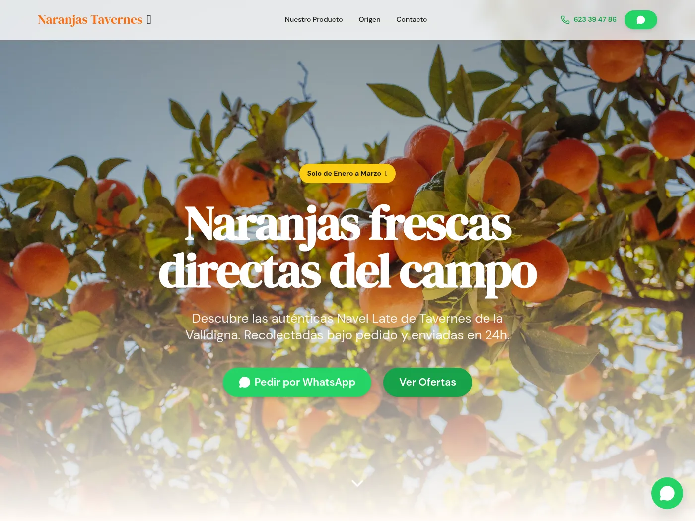 Naranjas Tavernes Web