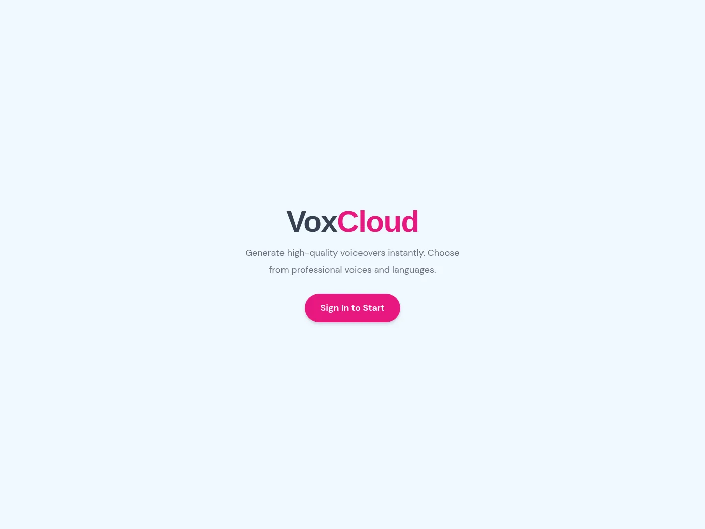 Narrator's Voice Clone