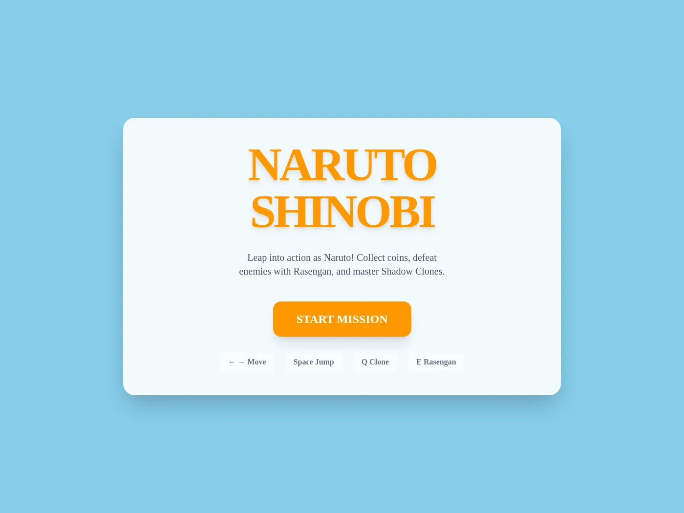 Naruto Platformer Adventure