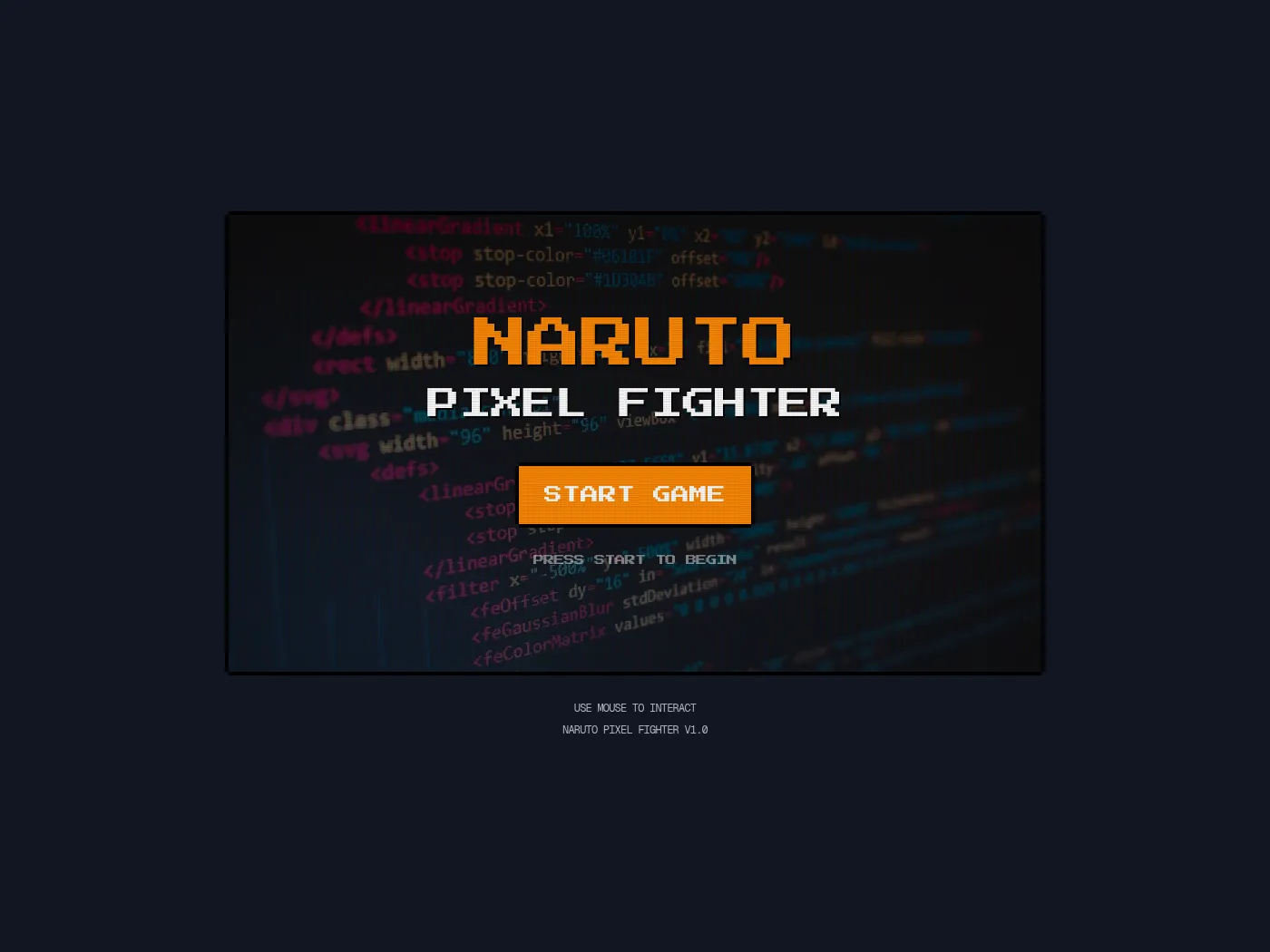 Naruto Pixel Fighter