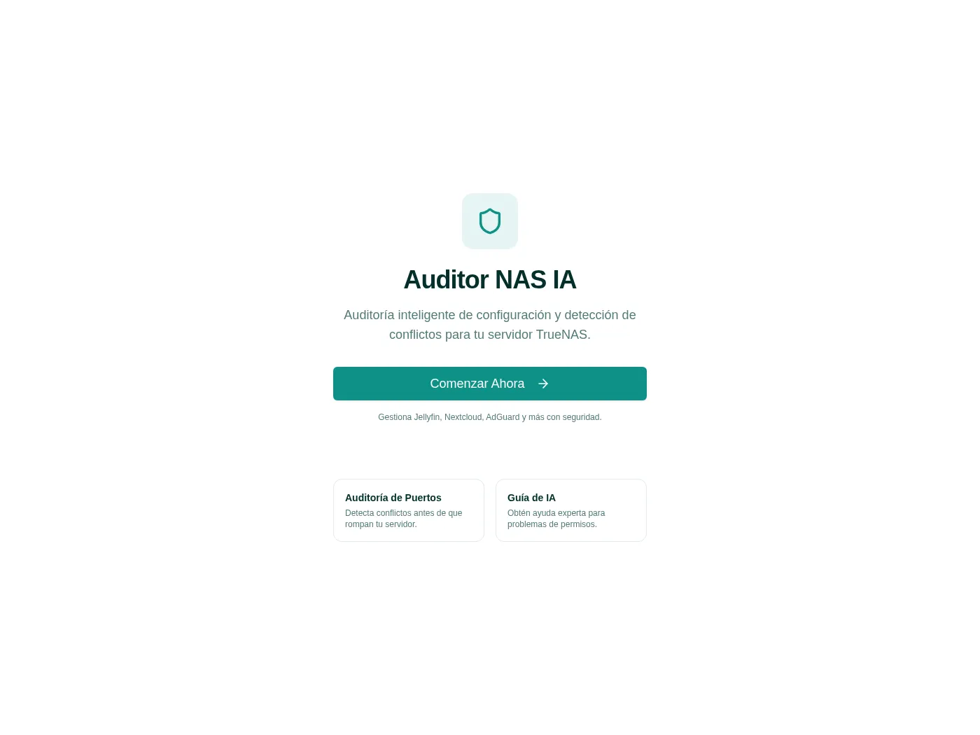 NAS Config AI Assistant