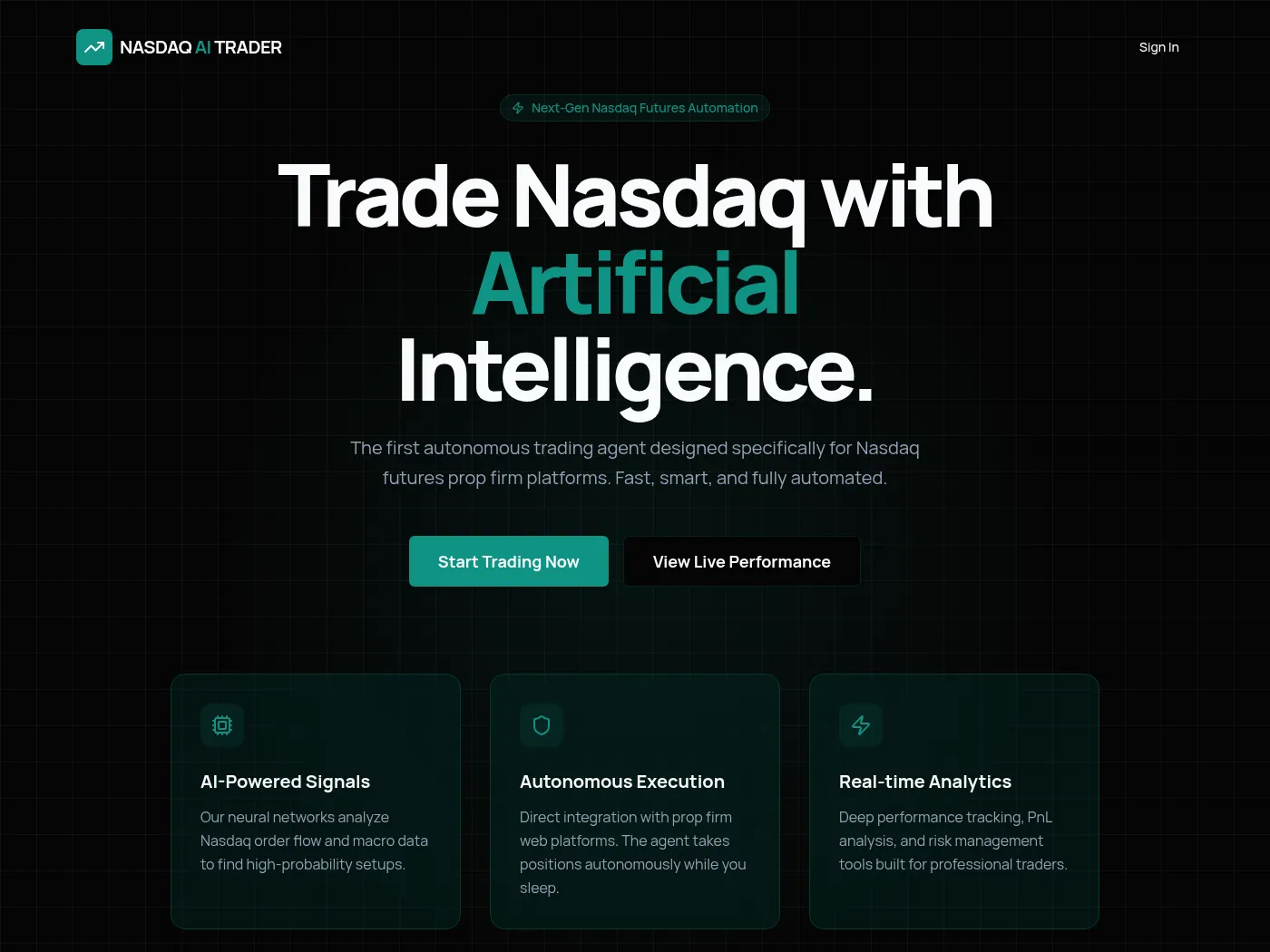 Nasdaq Futures AI Trader