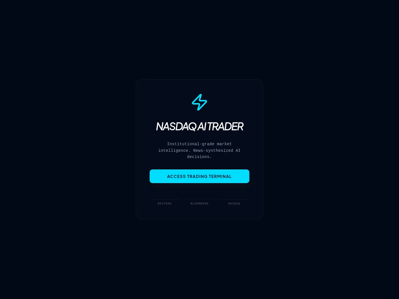 Nasdaq AI Trading Agent