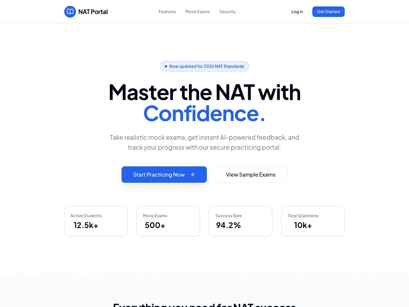 NAT Exam Portal
