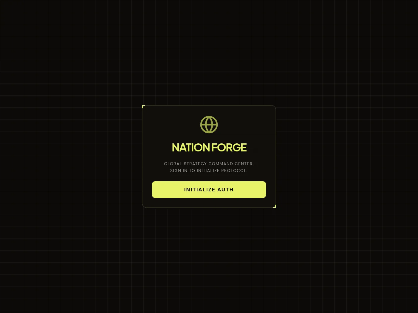 Nation Forge Online