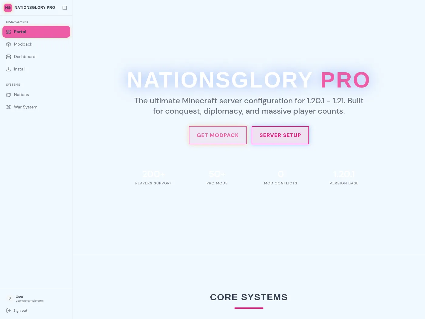 NationsGlory Modpack Pro