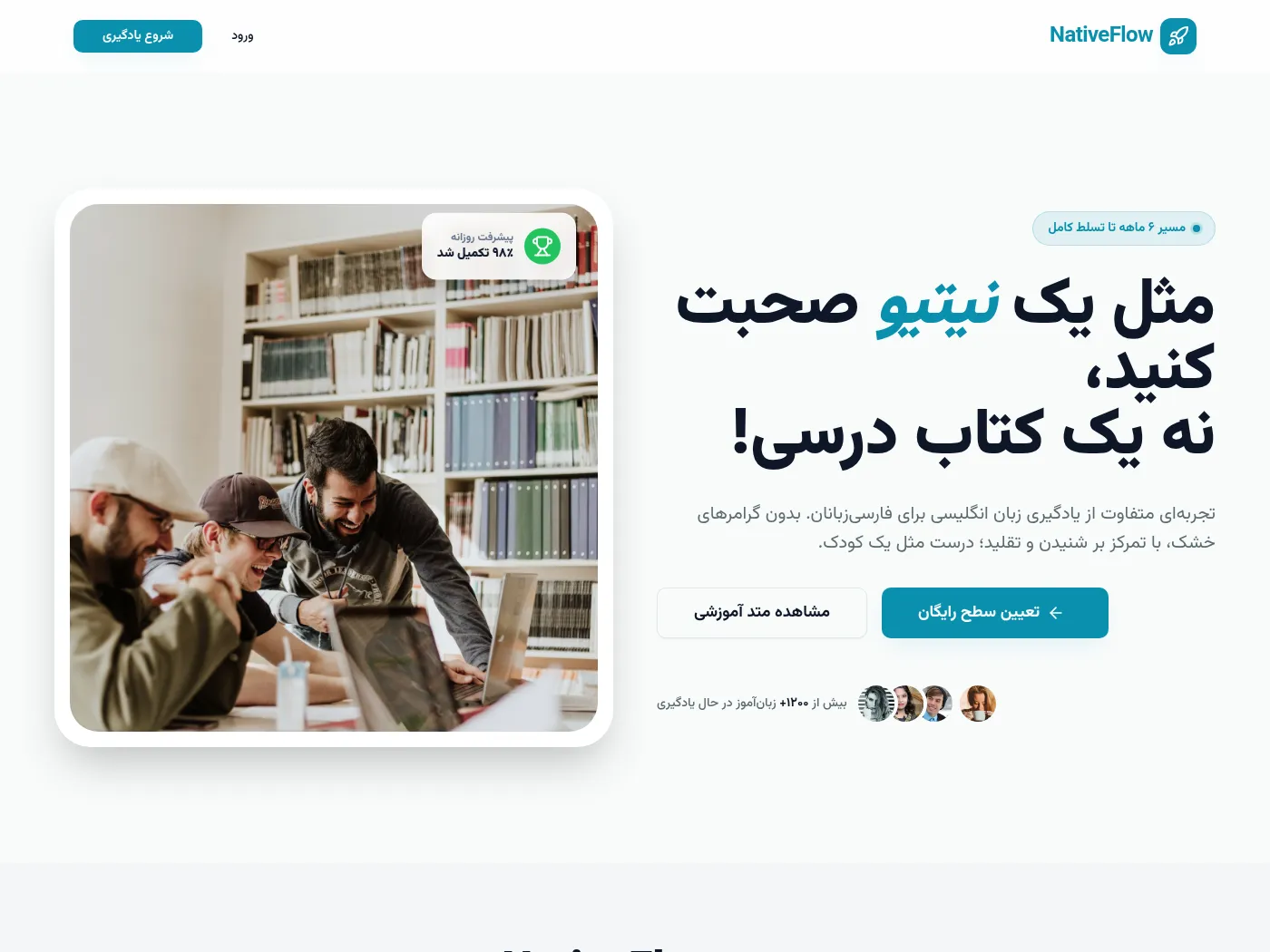 NativeFlow English Web