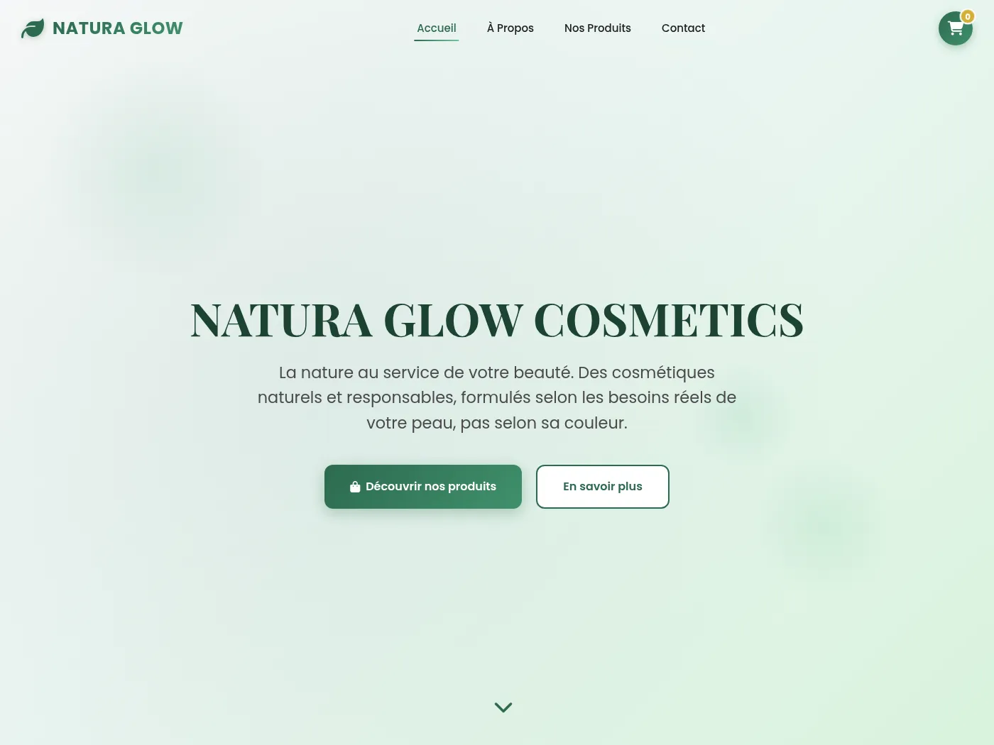 Natura Glow Vitrine