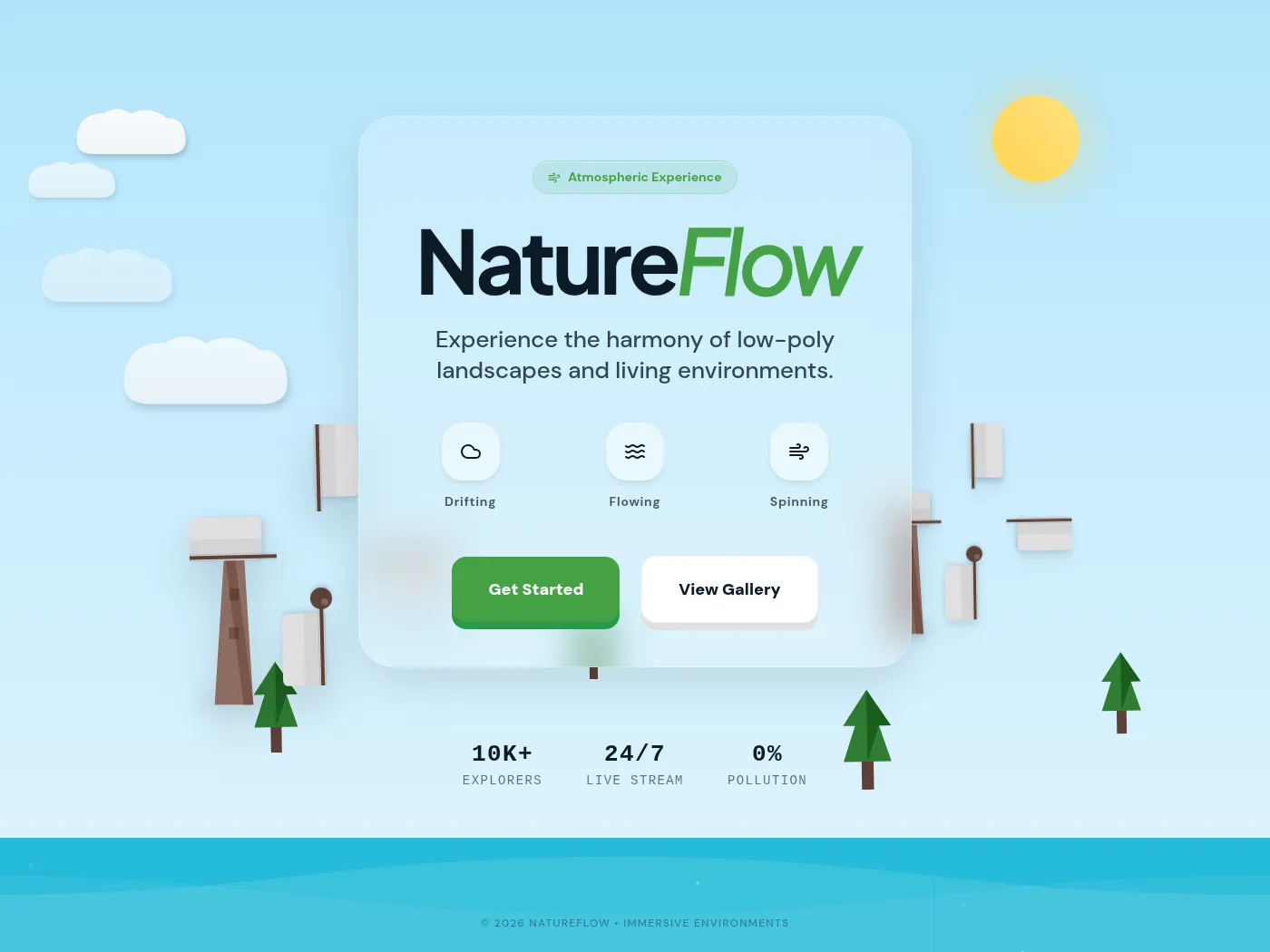 Animated Nature Background