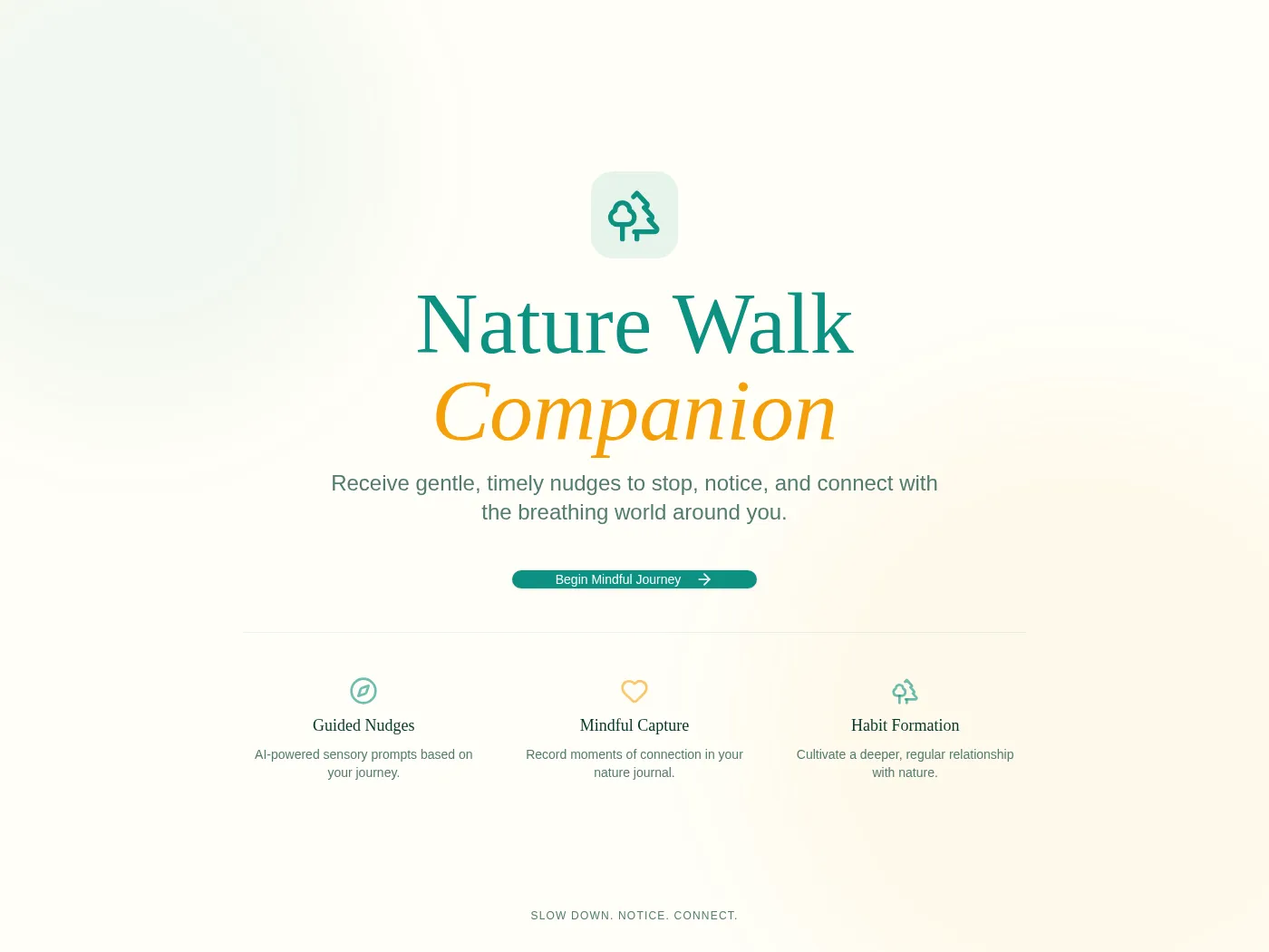 Nature Walk Companion