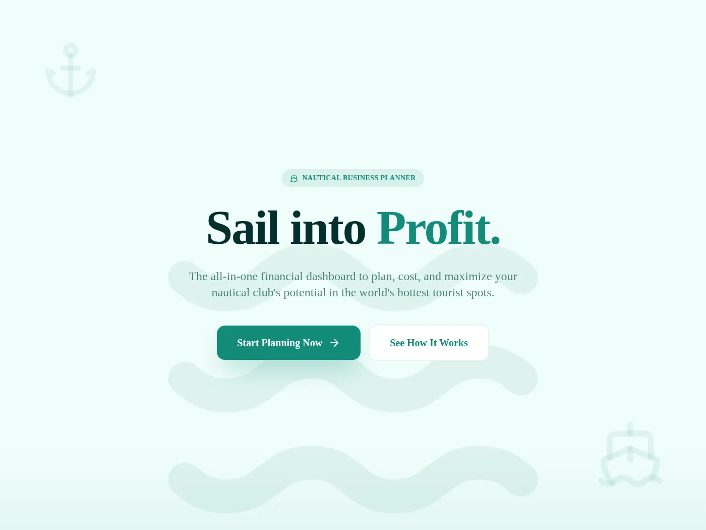 NauticClub Profit Planner