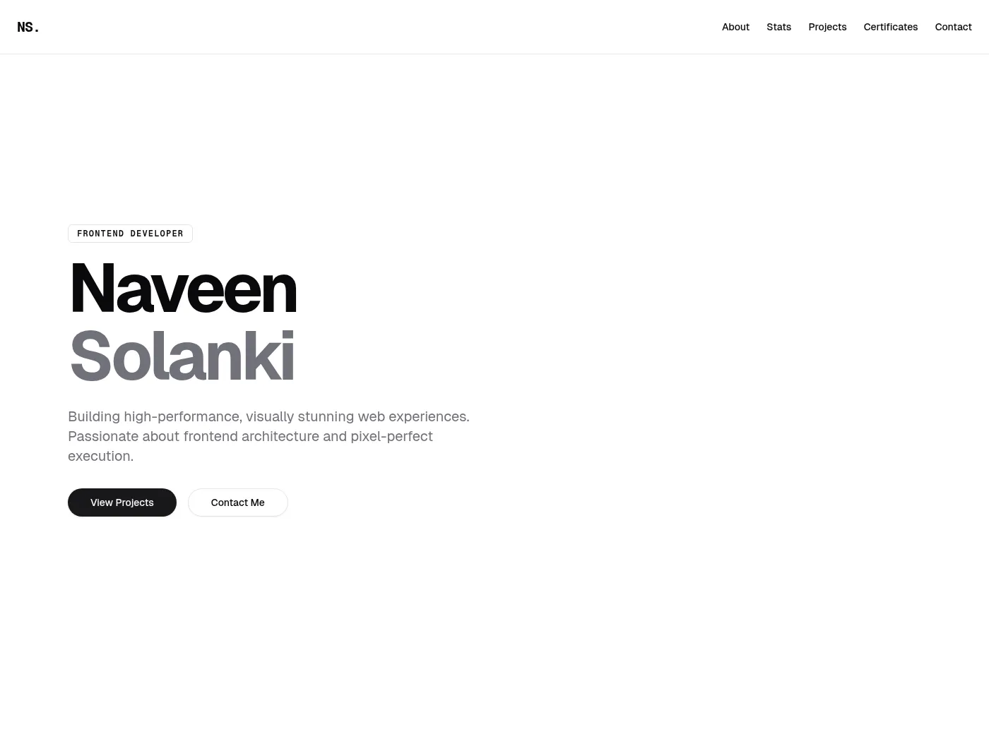 Naveen's 3D Portfolio