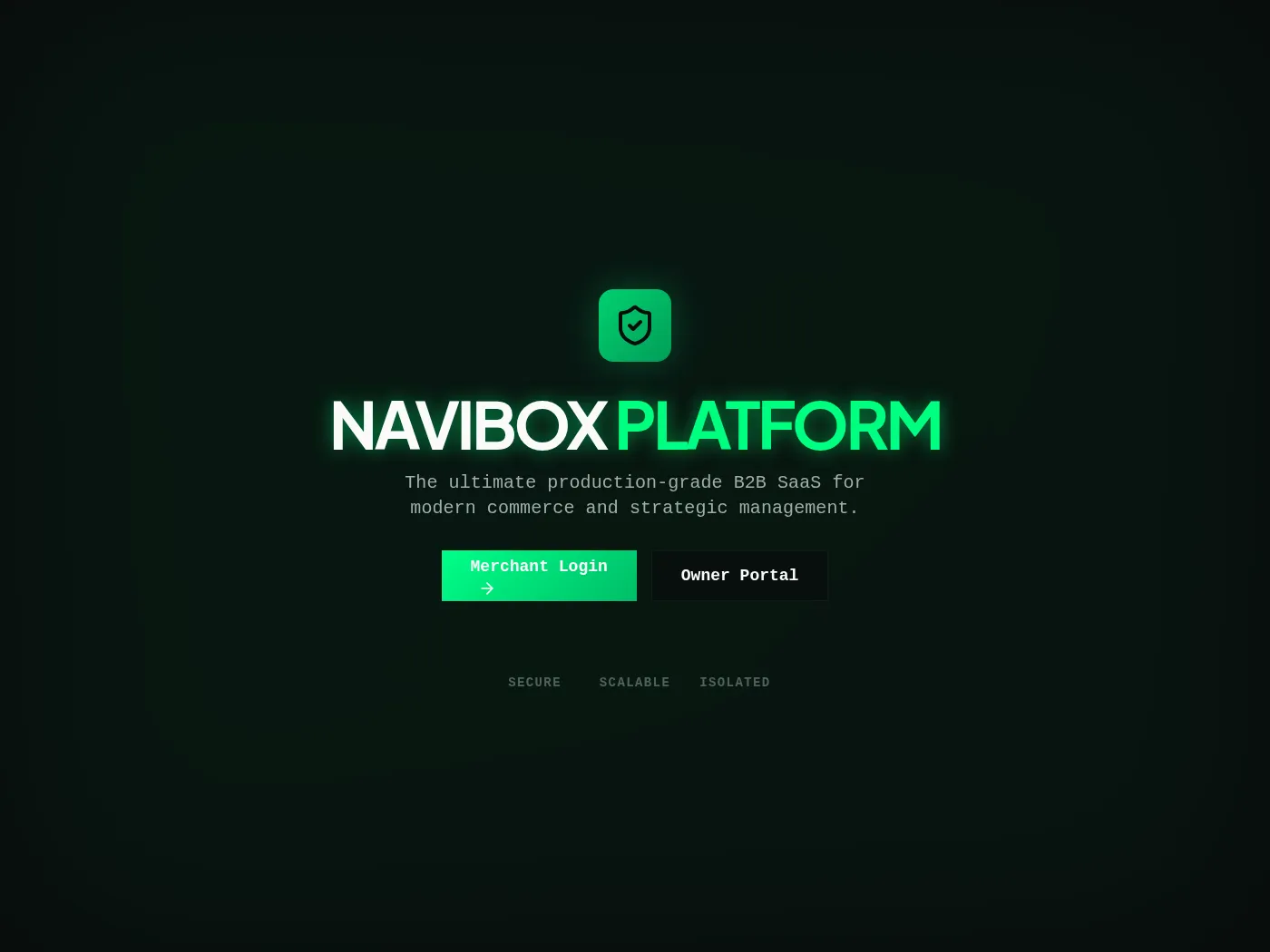 Navibox B2B SaaS Platform
