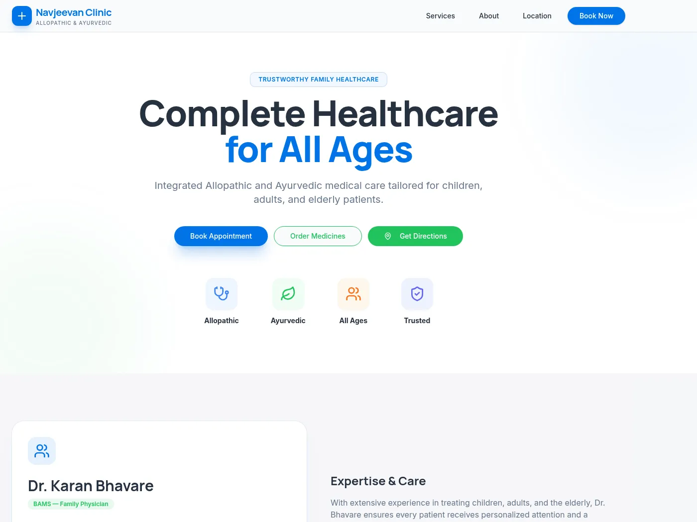 Navjeevan Clinic App