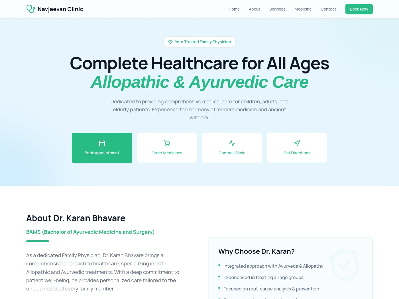 Navjeevan Clinic App