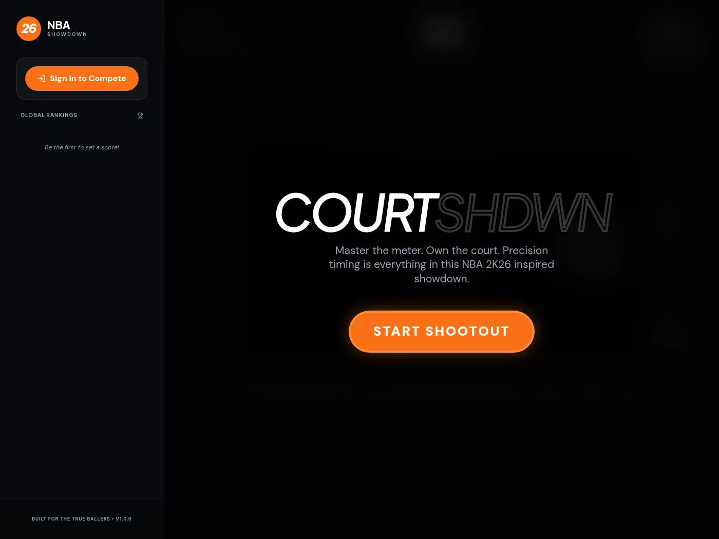 NBA 2K26 Court Showdown